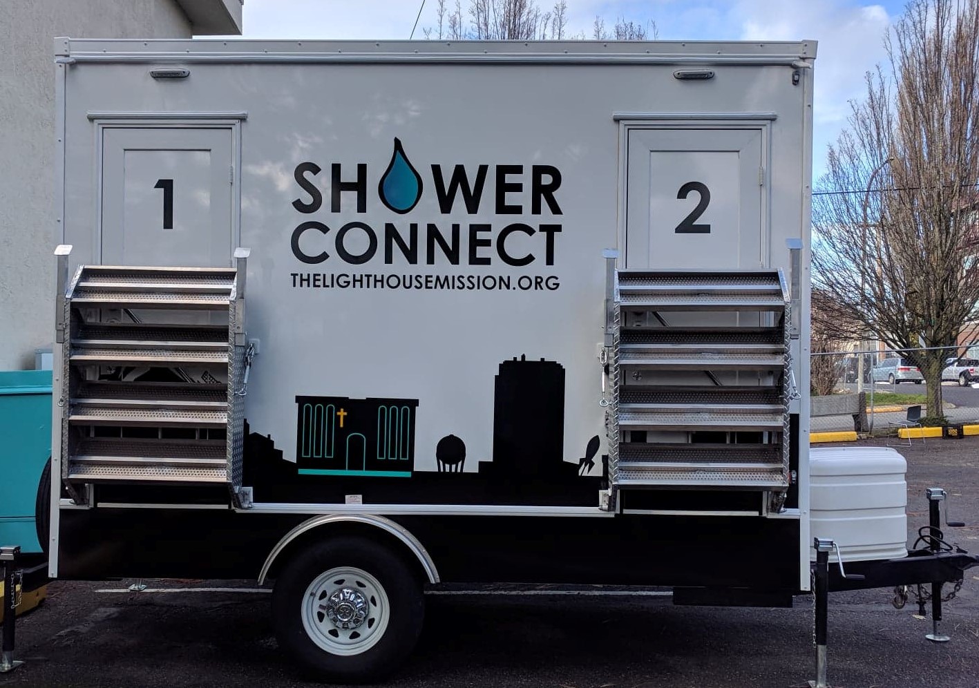 Lighthouse Mission begins mobile shower service | Classic Rock 92.9 KISM