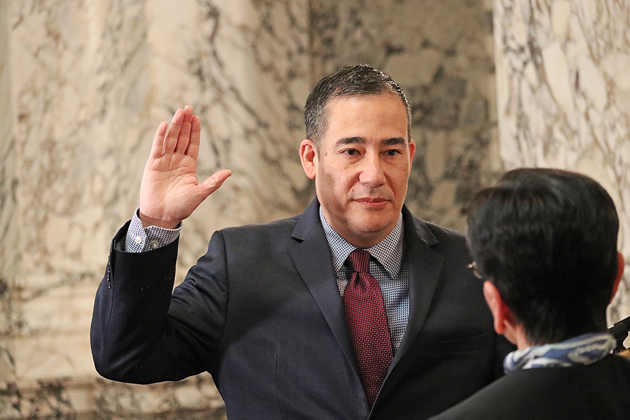 Steve Hobbs sworn in as Washington Secretary of State | Classic Rock 92 ...