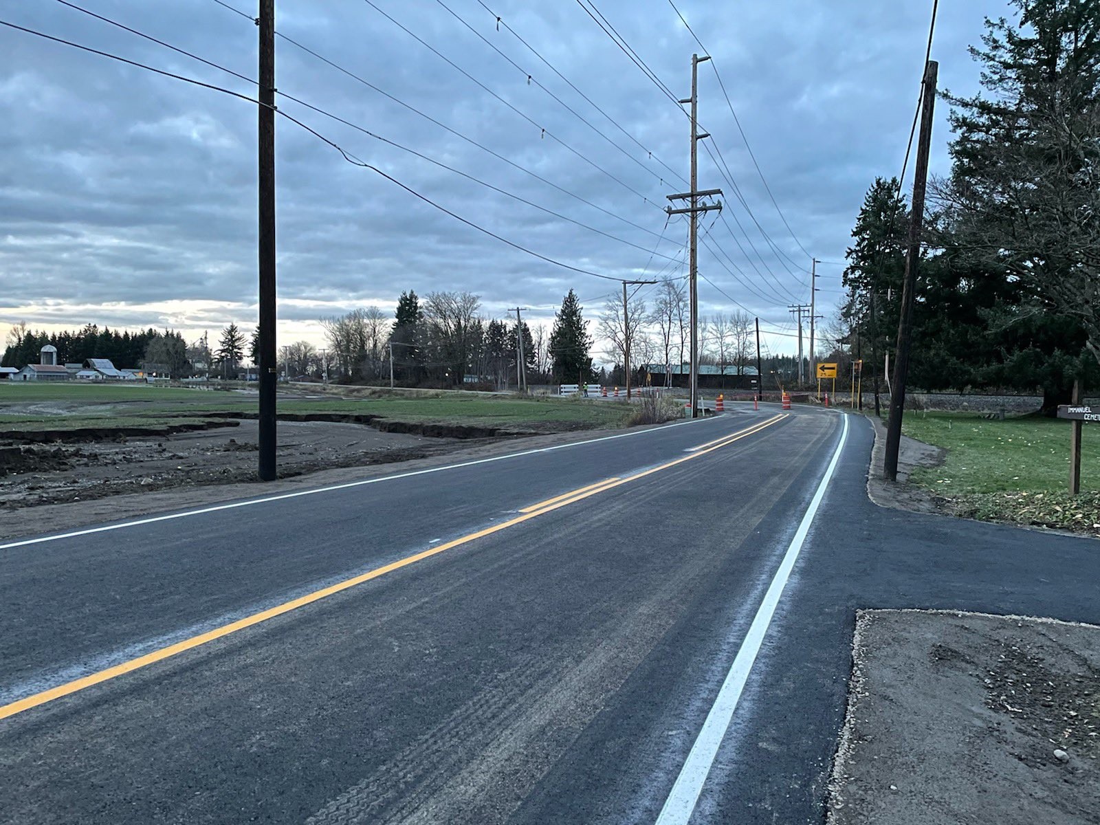 Highway 9 between Nugents Corner and Everson now open | Classic Rock 92 ...