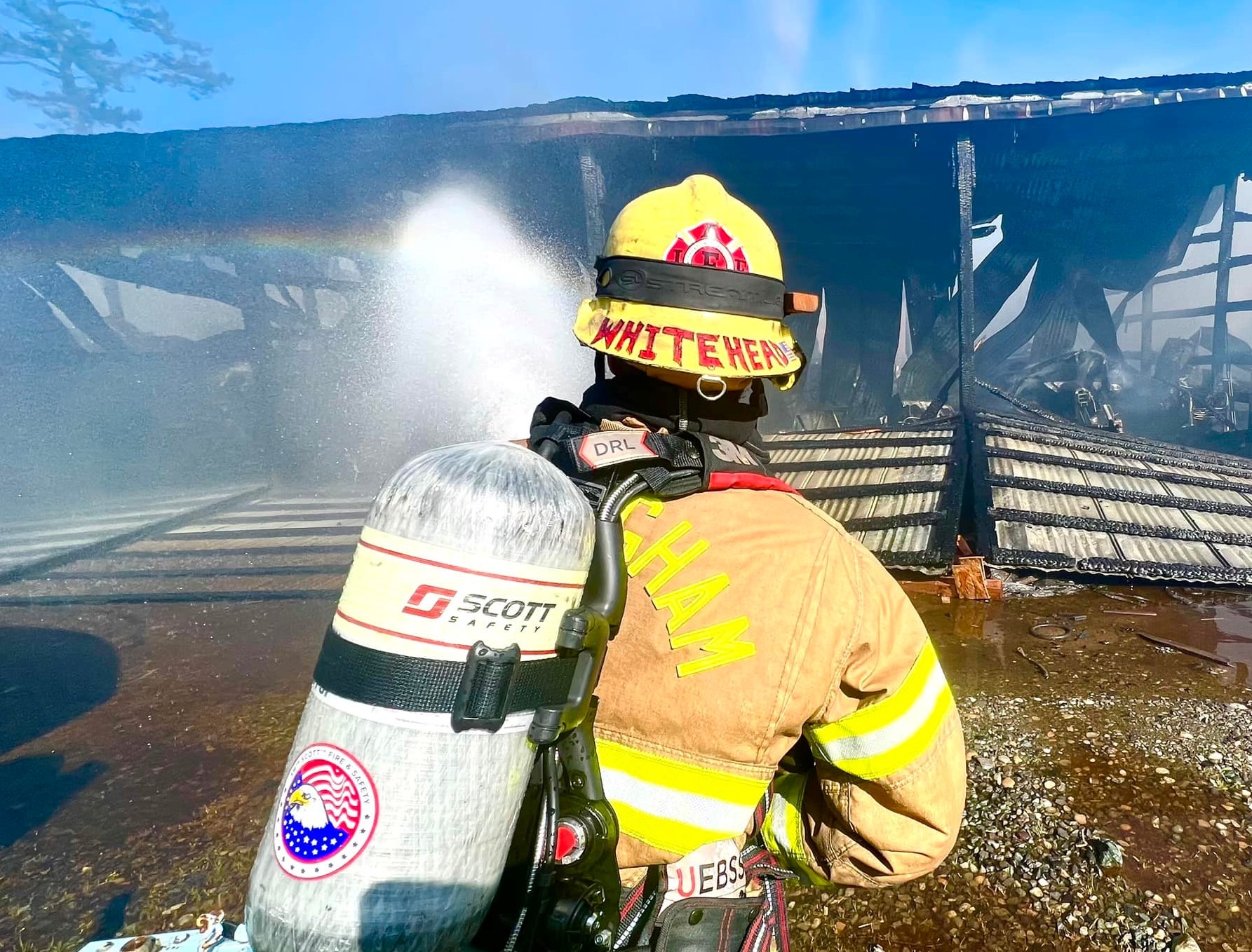Fire destroys building near Lummi Bay Market | Classic Rock 92.9 KISM