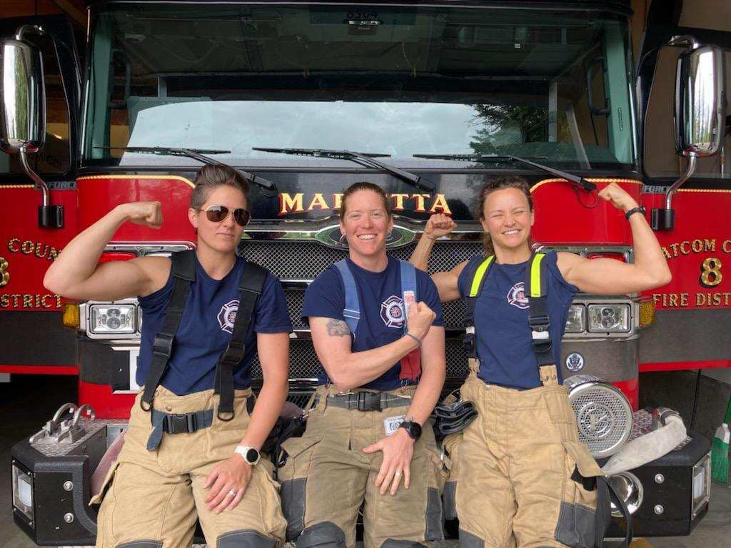 First all-woman crew staffs Bellingham fire station | Classic Rock 92.9 ...