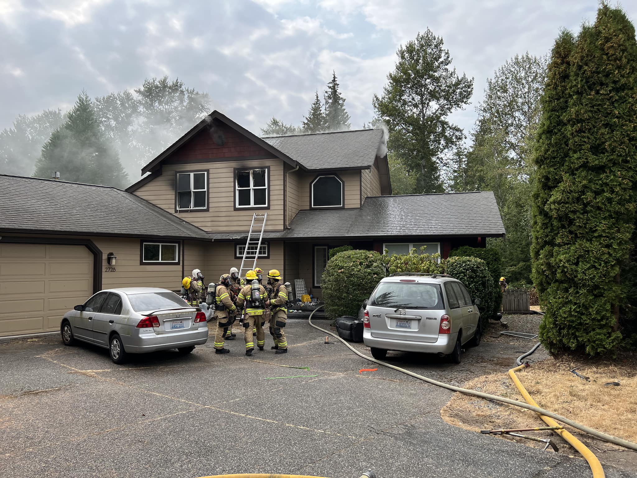 Work crews rescue two pets from house fire in Bellingham | Classic Rock ...