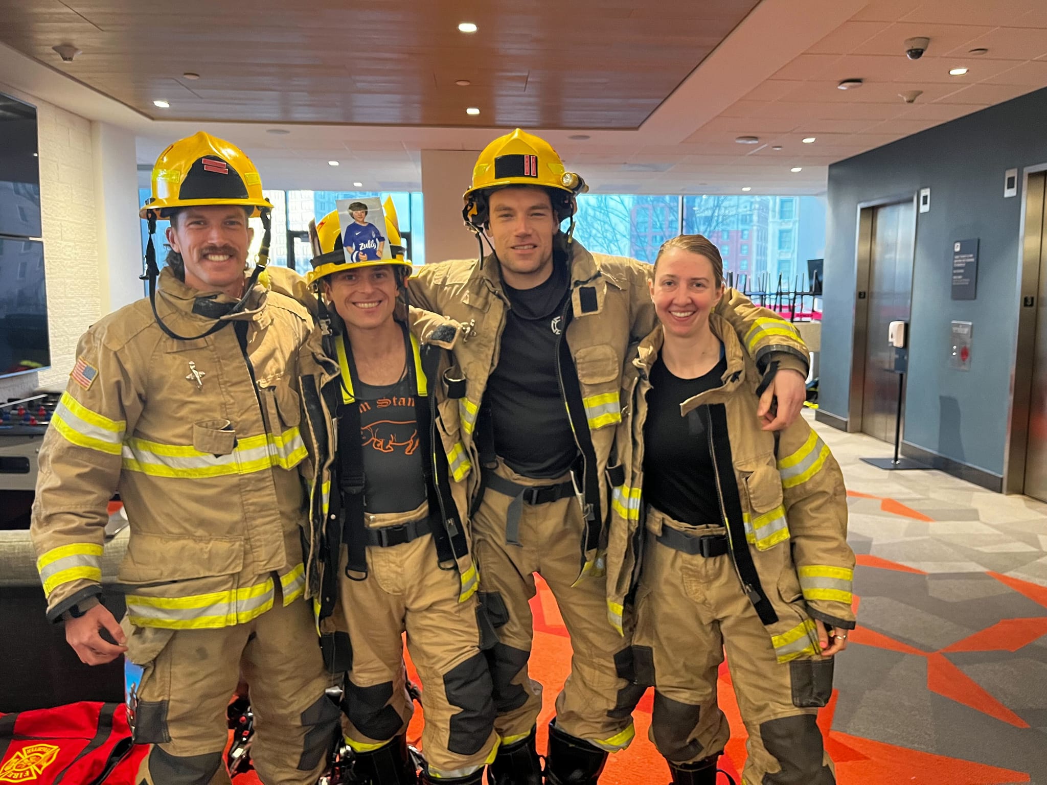 Firefighters from Bellingham climb stairs for a cause | Classic Rock 92 ...